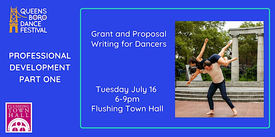 Flushing Town Hall | Professional Development Part One: Grant and ...